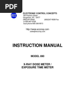 Dosicard-R User's Manual (1) - Fixed | PDF | Dosimetry | Copyright