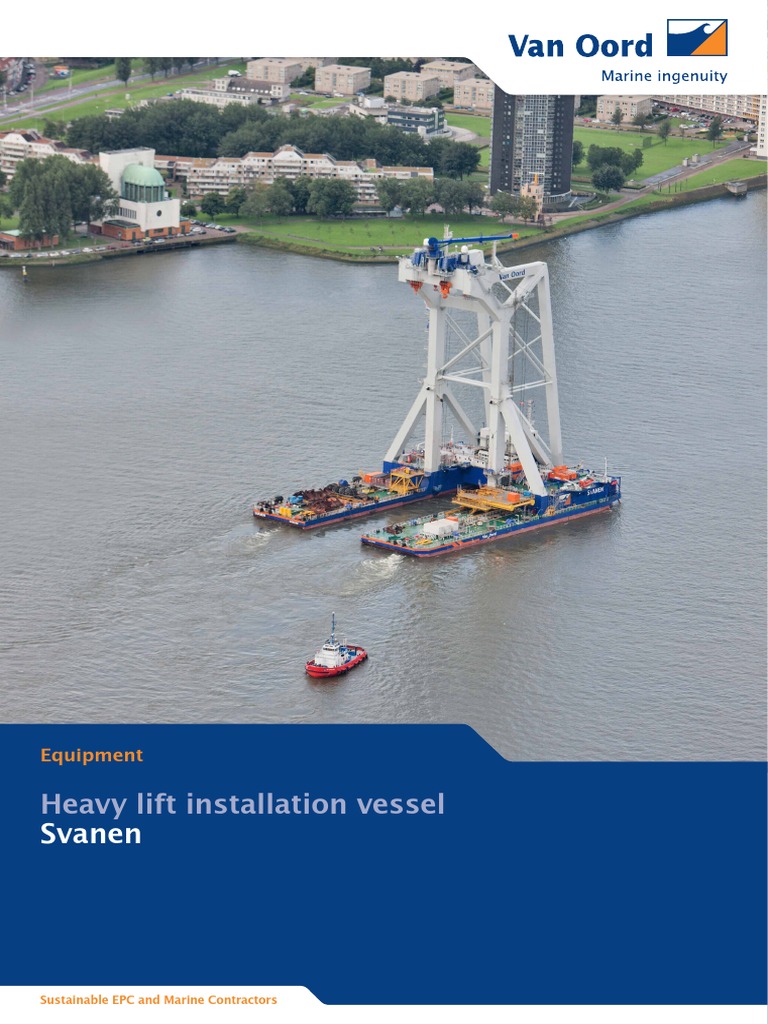 Leaflet Svanen LR | PDF | Crane (Machine) | Ships