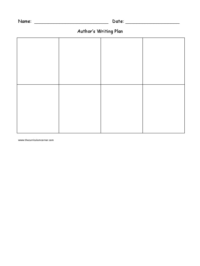 Story Plan Box | PDF