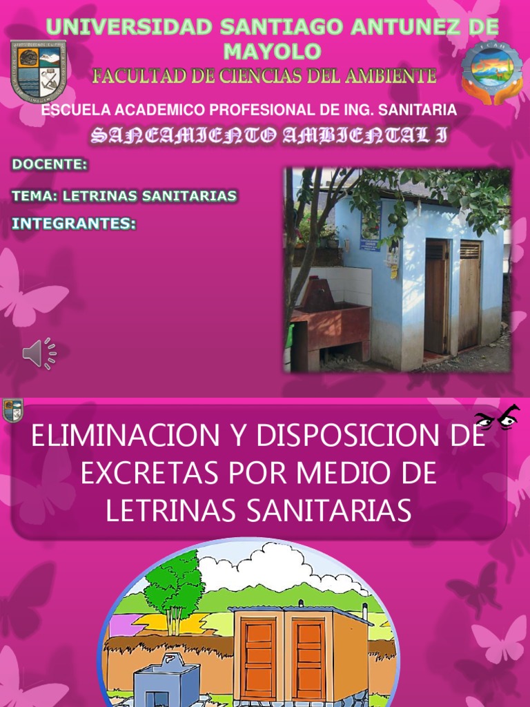 LETRINAS SANITARIAS | Letrina | Saneamiento