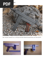 The DIY Sheet Metal Self-Loading Pistol PDF | PDF