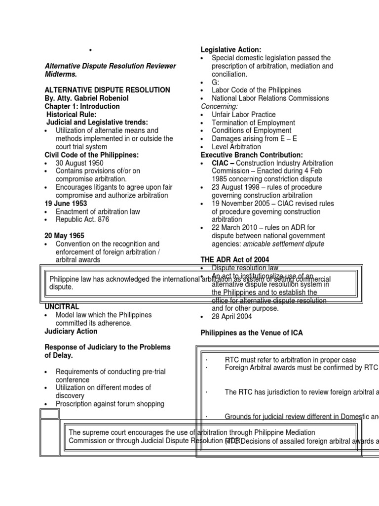 Alternative Dispute Resolution | PDF | Mediation | Alternative Dispute ...