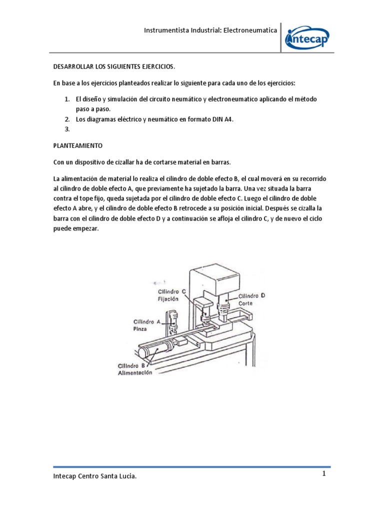 Ejercicios Electroneumatica | PDF | Neumático | Science