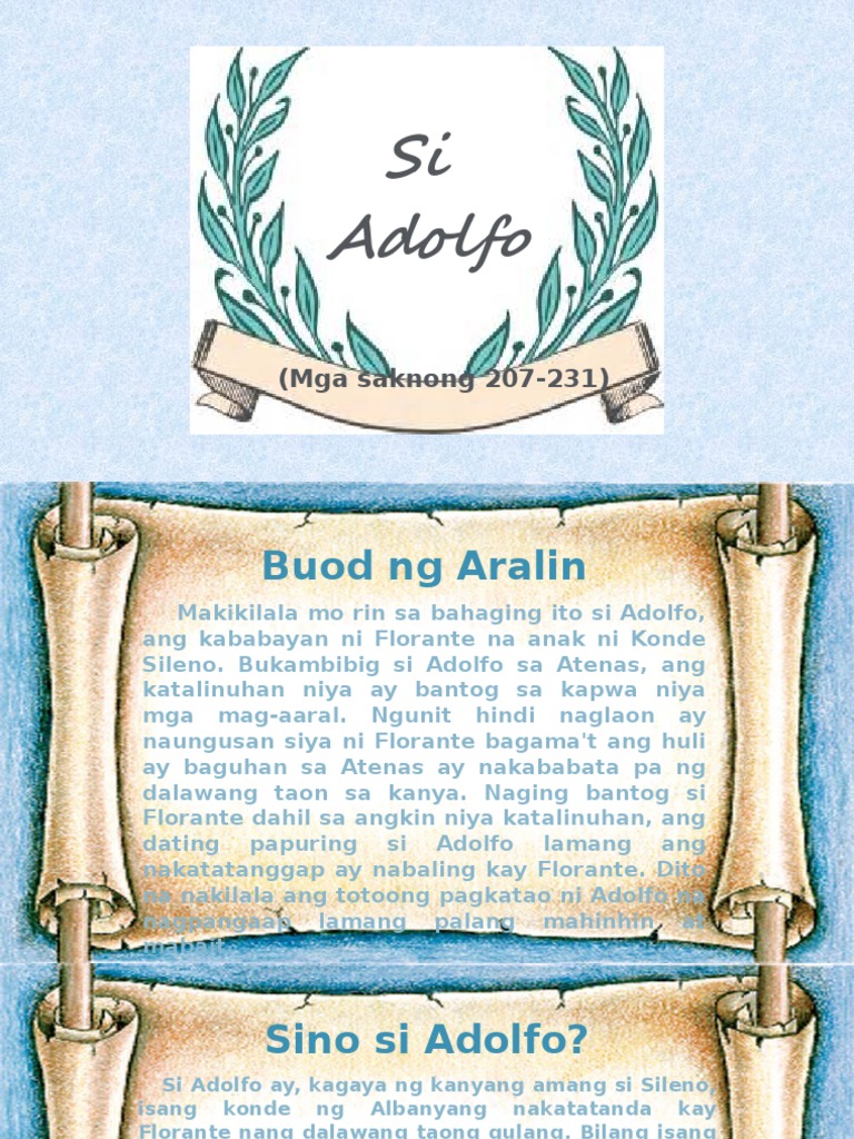 Florante at Laura (Si Aladin) | PDF