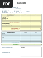 VFS France Visa Document Checklist | PDF | Receipt | Travel Visa