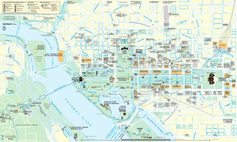 Washington DC Metro Map PDF | PDF | Washington Metro | Rail Infrastructure