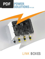 Raychem 132KV LinkBox | PDF | Cable | High Voltage