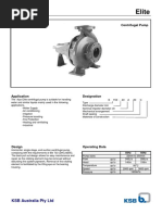 KSB Centrifugal Pumps | PDF | Pump | Bearing (Mechanical)
