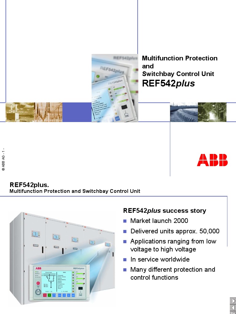 REF542plus L | PDF | Electric Power | Electricity