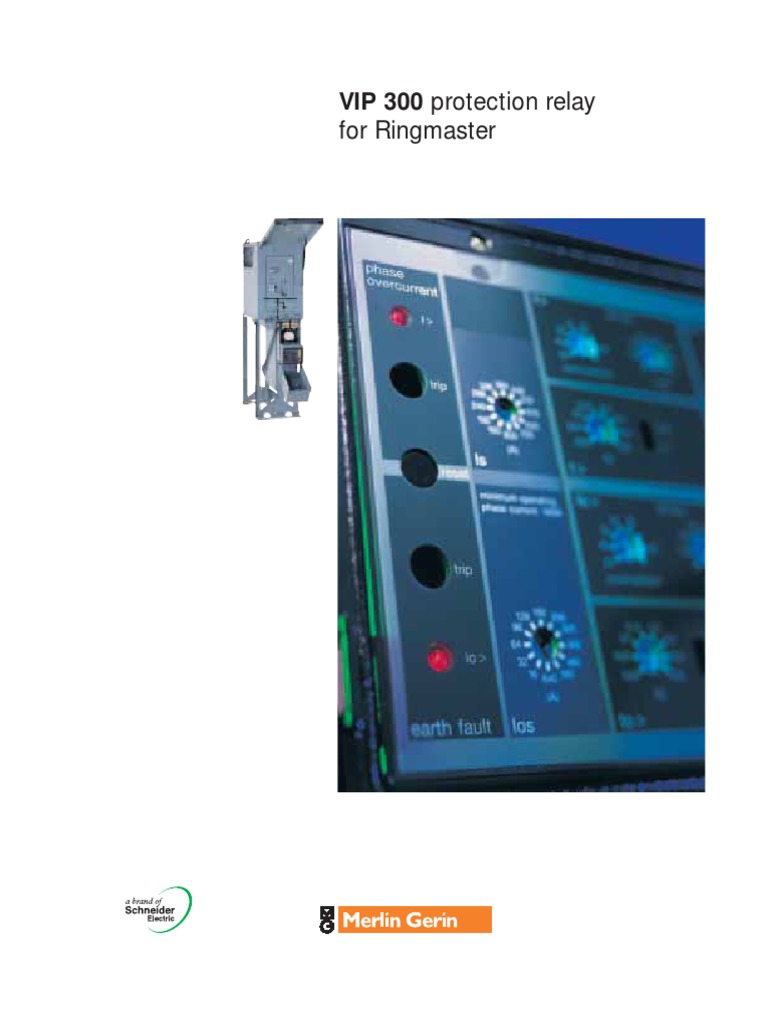 VIP300 Protection Application Guide 2004 ENG PDF | PDF | Relay ...