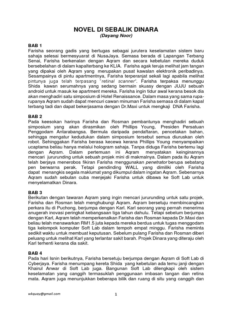Novel Ting 4 - Di Sebalik Dinara | PDF