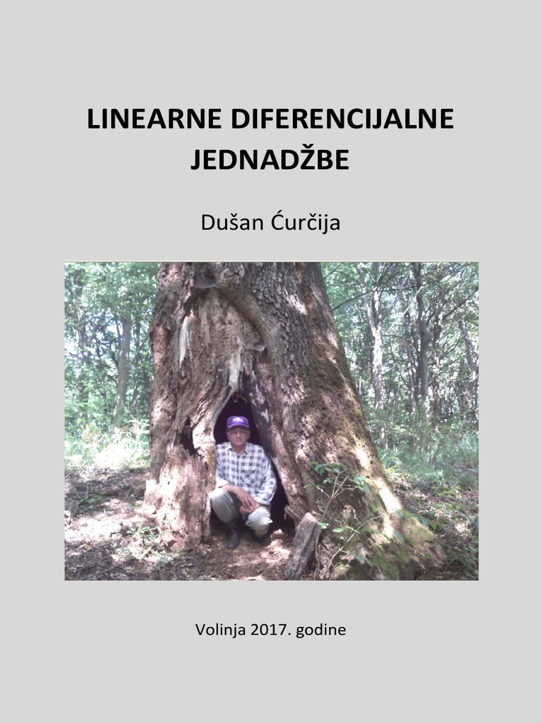 Linearne Diferencijalne Jednadzbe - Dusan Curcija | PDF