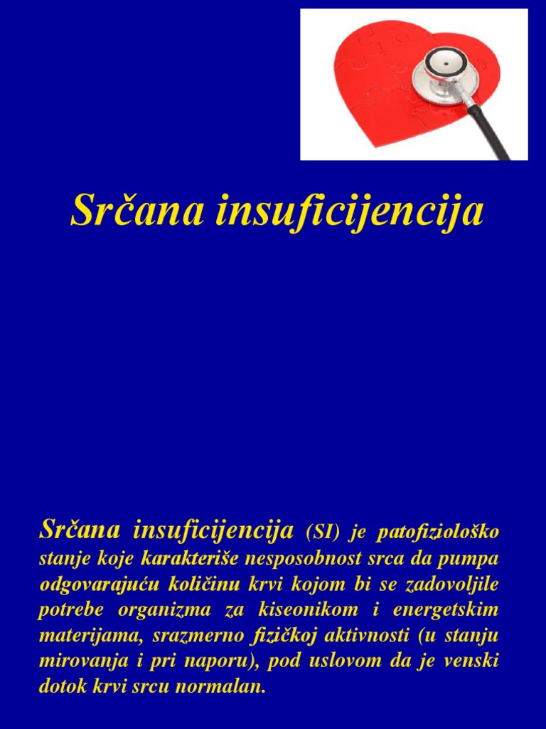 Srčana Insuficijencija | PDF