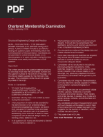 IStructE Chartered Exam Past Paper | PDF | Technology & Engineering