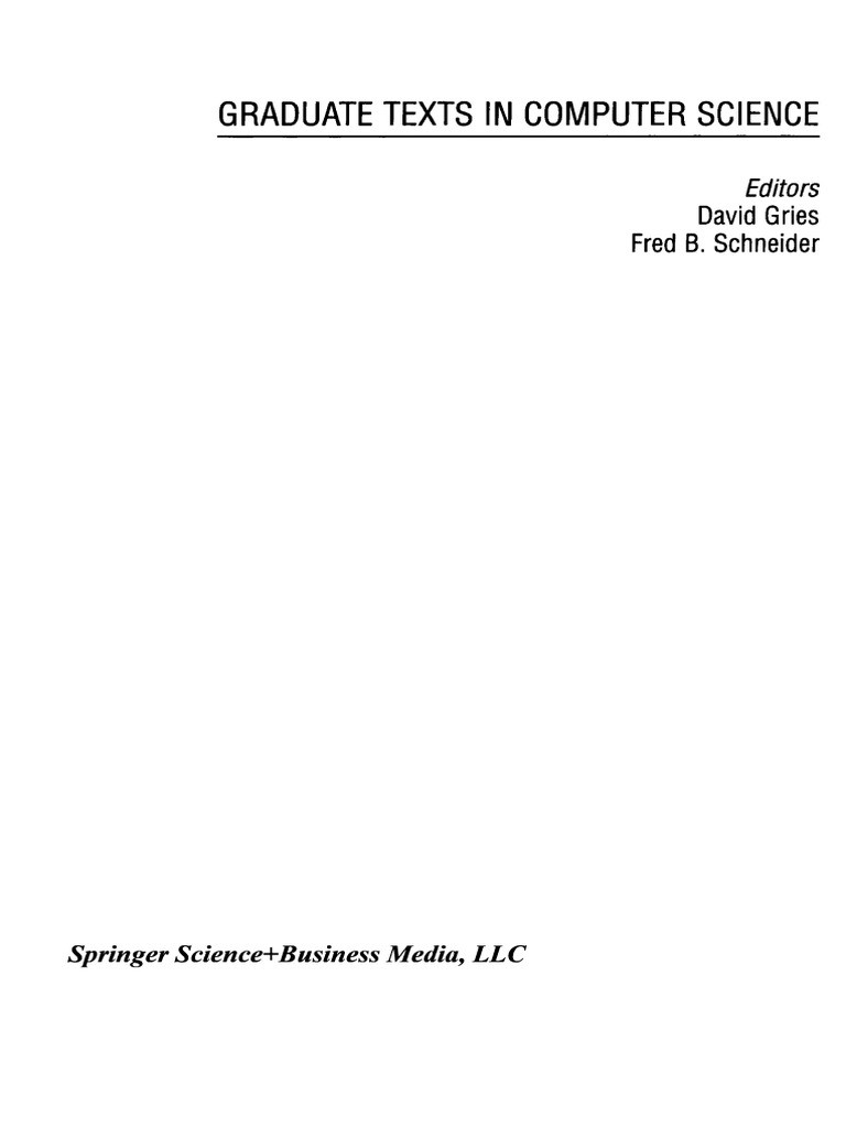 Refinement Calculus | PDF | First Order Logic | Logic