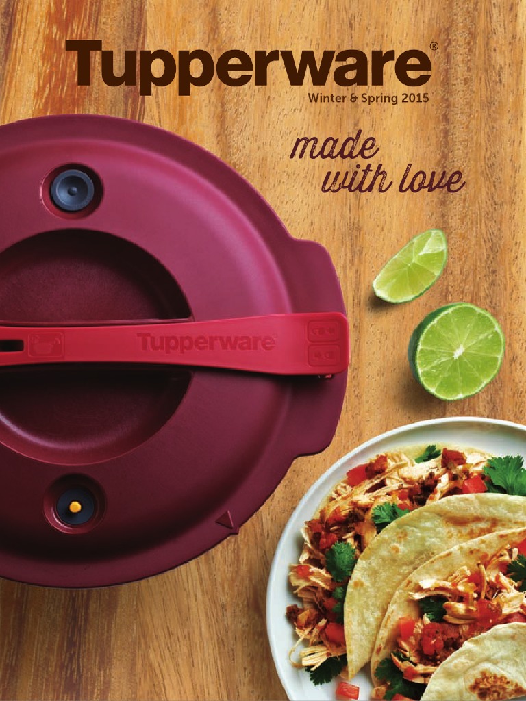 Tupperware Spring 2015 Catalogue - EnGLISH | PDF | Cookware And ...