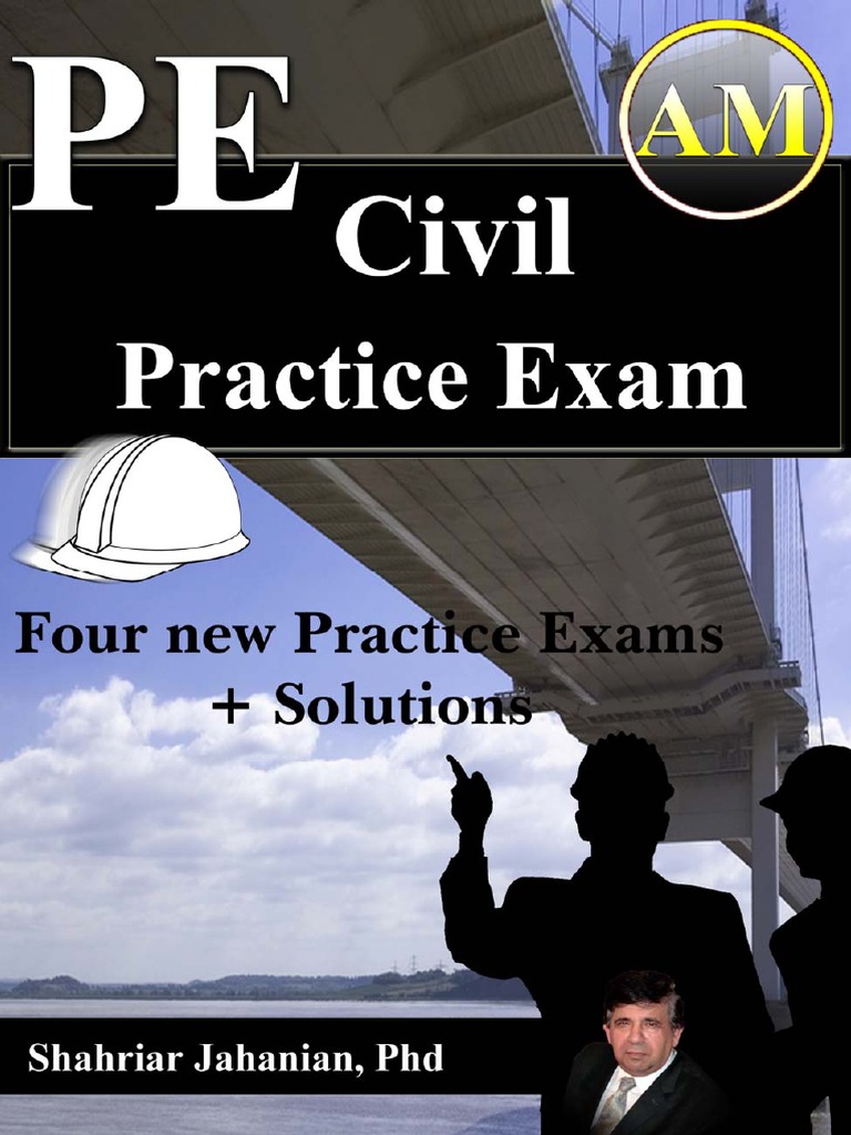 Four PE Civil Practice Exam | PDF | Truss | Bending