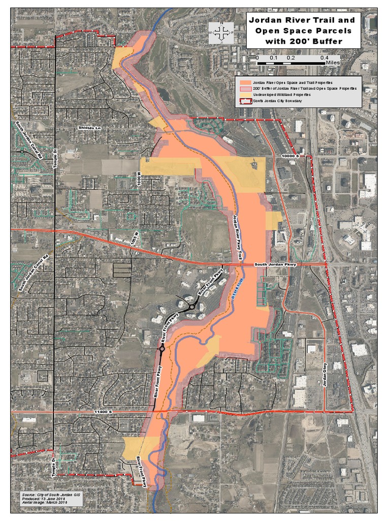 Jordan River Map | PDF