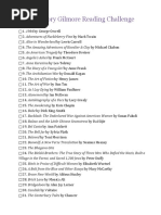 The Ultimate List: 100 Books To Read Before You Die | PDF | English ...