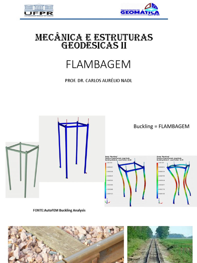 Aula 5 FLAMBAGEM | PDF | Flambagem | Mecânica dos Sólidos
