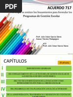 Cuadro Sinoptico Acuerdo 717 | PDF | Educación primaria | Planificación