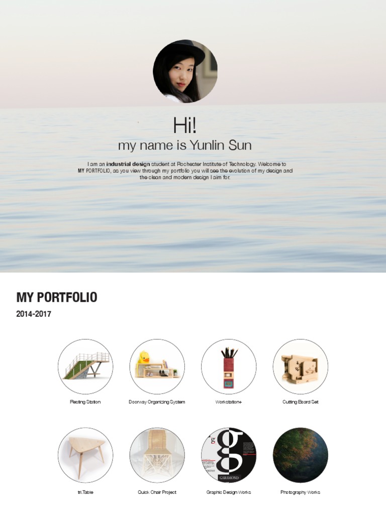 Yunlin Sun-FCP Portfolio | PDF | Serif | Typefaces