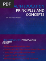Health Education Lecture Notes Overview | PDF | Behavior | Behavioural ...