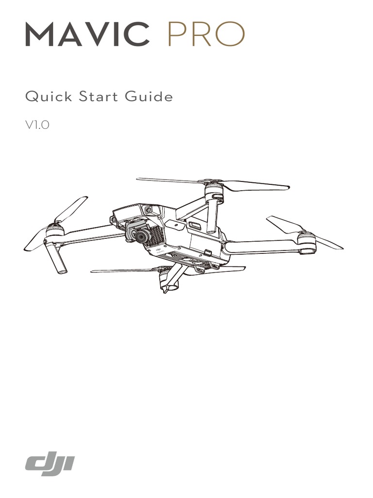 Mavic Pro Quick Start Guide | PDF | Wi Fi | Usb