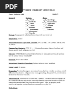 Human Body Systems Lesson Plan 3 | PDF | Human Body | Lesson Plan