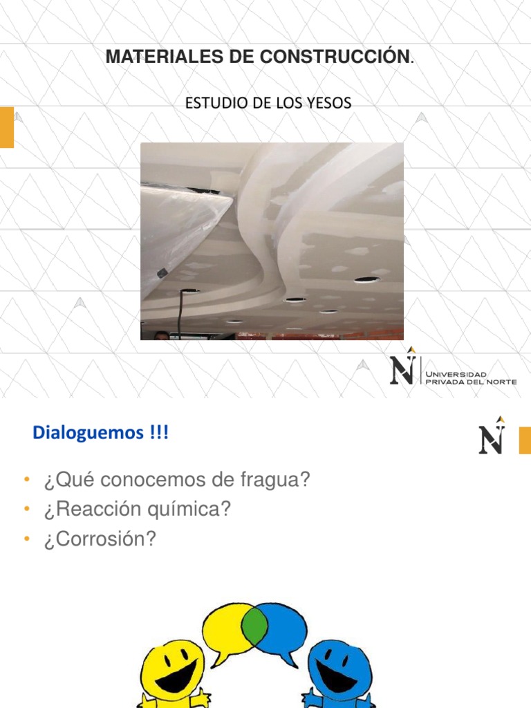 YESOS | Yeso | Materiales