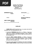 Motion To Dismiss - Criminal Case | PDF | Complaint | Virtue