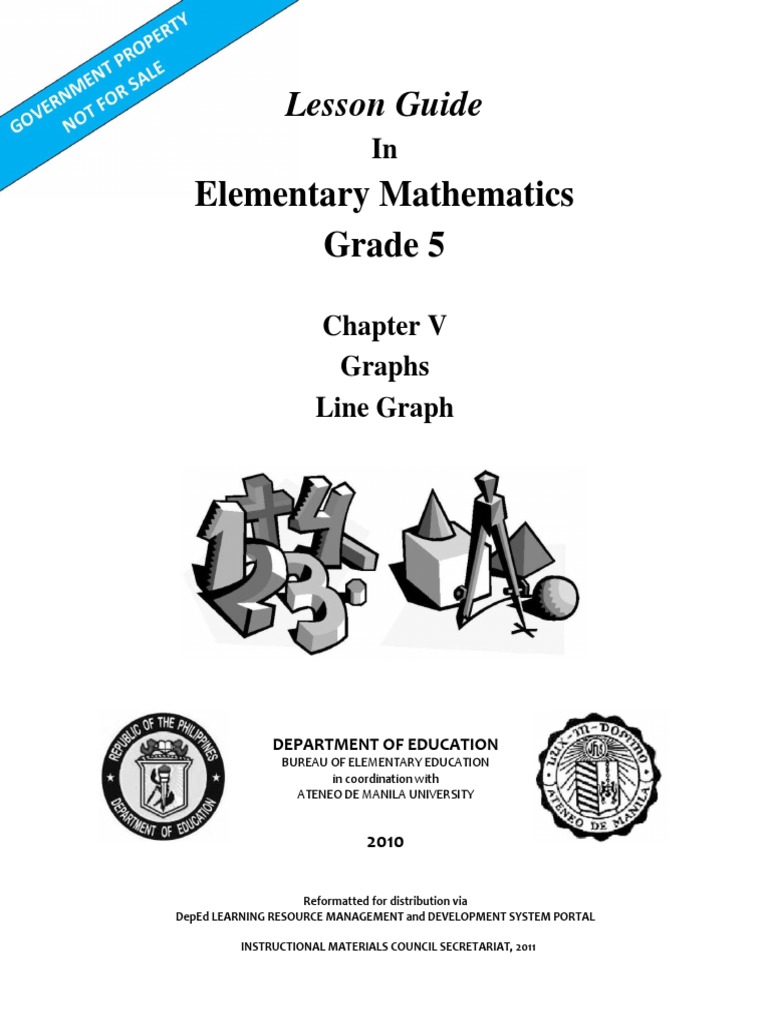 LG MATH Grade 5 - Graphs - Line Graph v2.0 | PDF | Chart | Cartesian ...