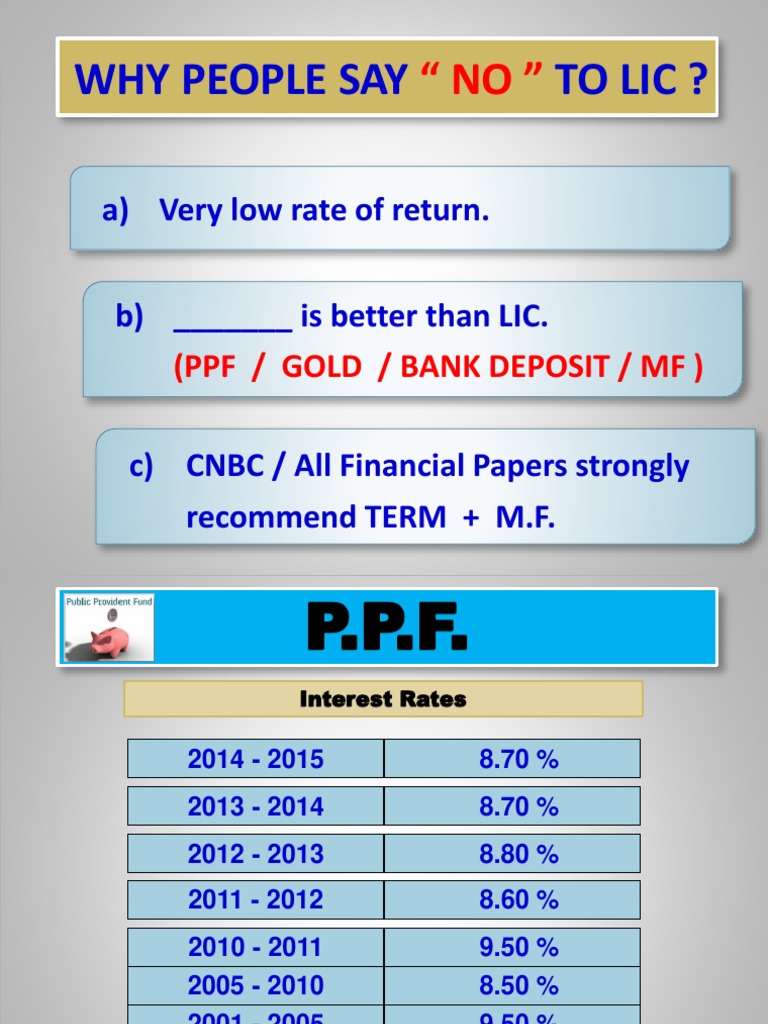 Lic Comparision | PDF | Financial Markets | Financial Economics