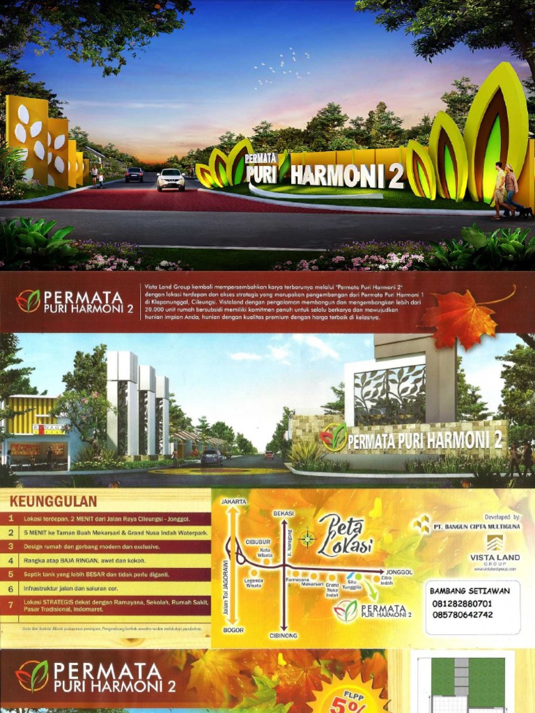 Brosur Permata Puri Harmoni 2 | PDF