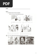 Present Perfect Story 1 | PDF | Scarf | Question