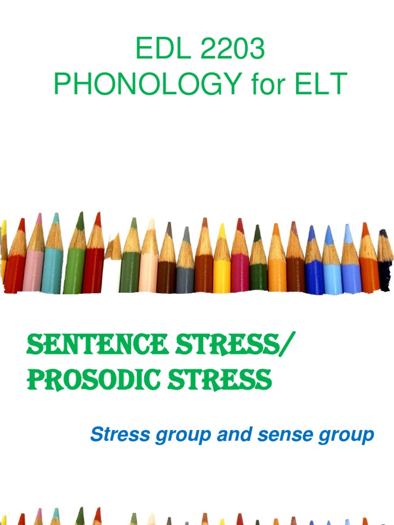 Understanding Sentence Stress in English | PDF | Stress (Linguistics ...
