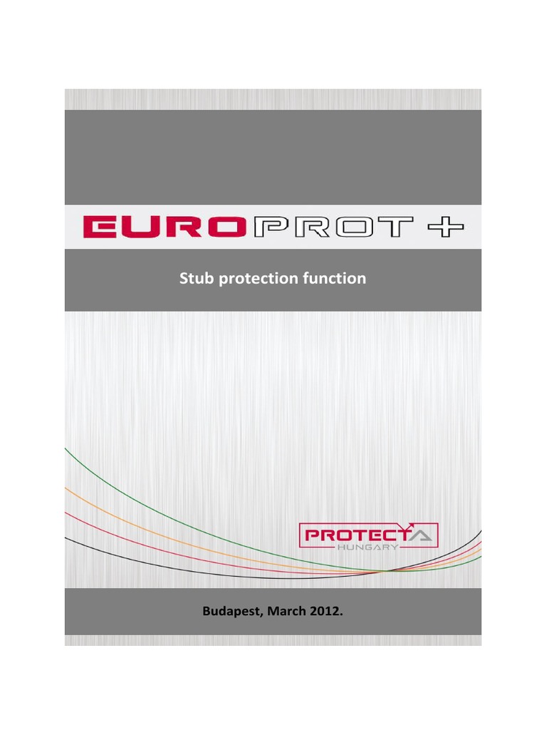 Short 42 Stub Protection Function | PDF | Electrical Substation ...