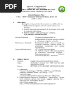 DepEd K To 12 Lesson Plan Template | PDF | Educational Assessment ...