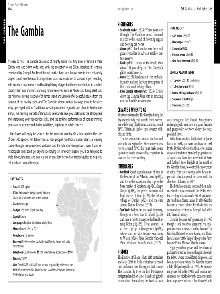Africa-The-Gambia v1 m56577569830500670 PDF | PDF | The Gambia | Senegal