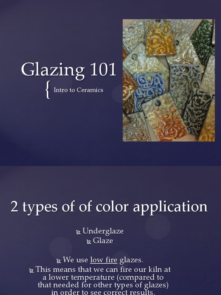 Ceramic Glazing Techniques Explained | PDF | Materials | Ceramics