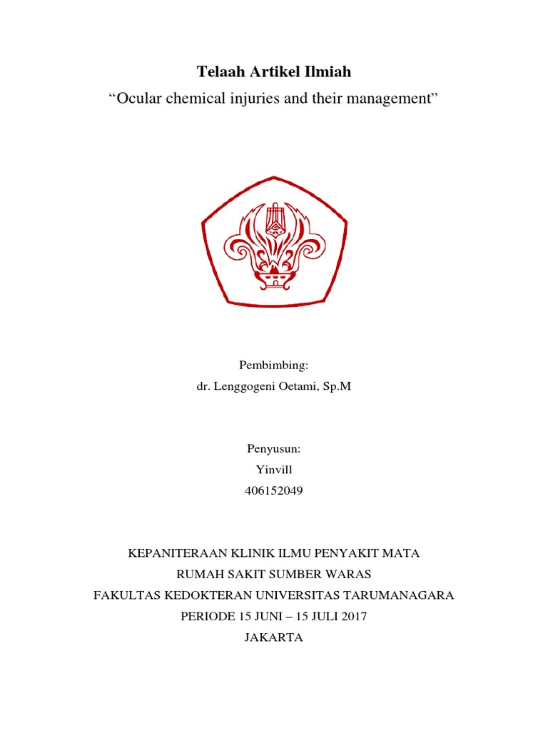 Telaah Artikel Ilmiah - Yinvill | PDF