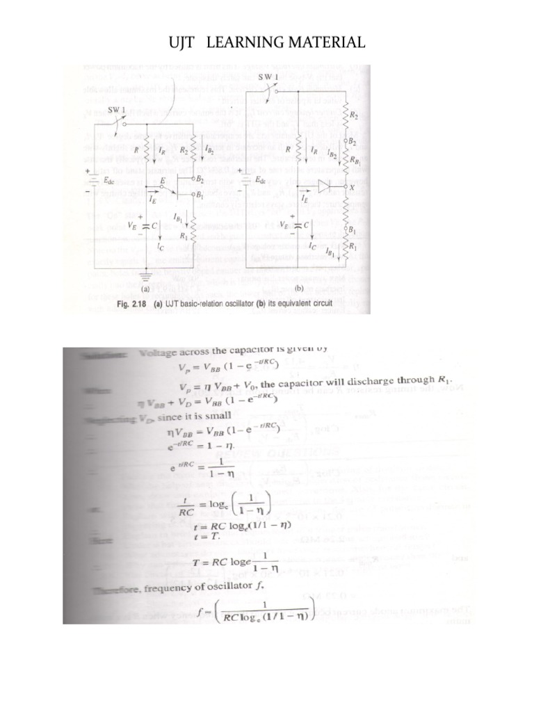 Ujt Learning Material | PDF
