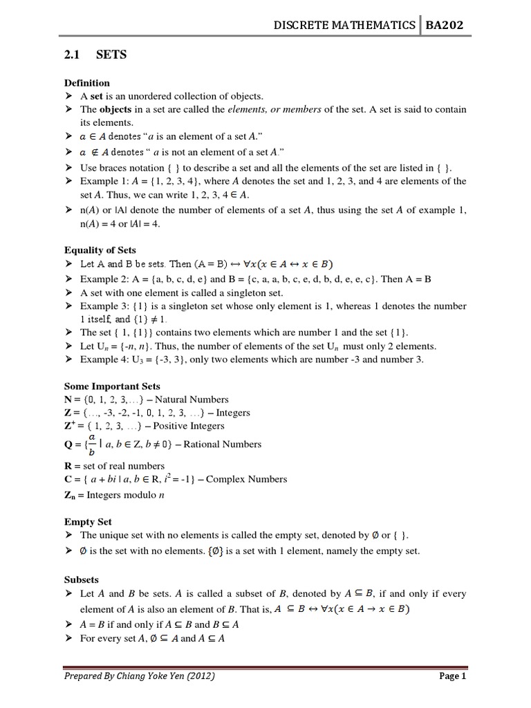 Discrete Mathematics Sets Relations Functions | PDF | Function (Mathematics) | Discrete Mathematics