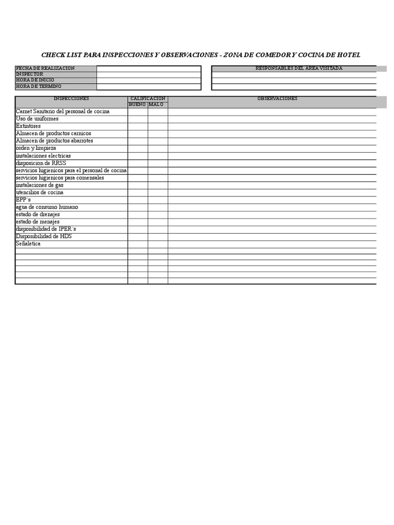 Check List v. Observacion-Inspección | PDF | Vehículos | Science