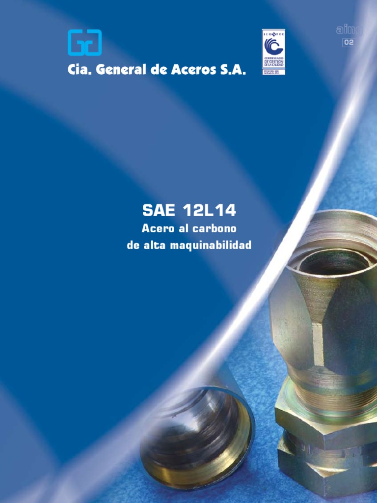 12L14 | PDF | Mecanizado | Acero