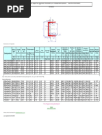 Tabel Profil Baja CNP PDF | PDF | Solid Mechanics | Building Engineering