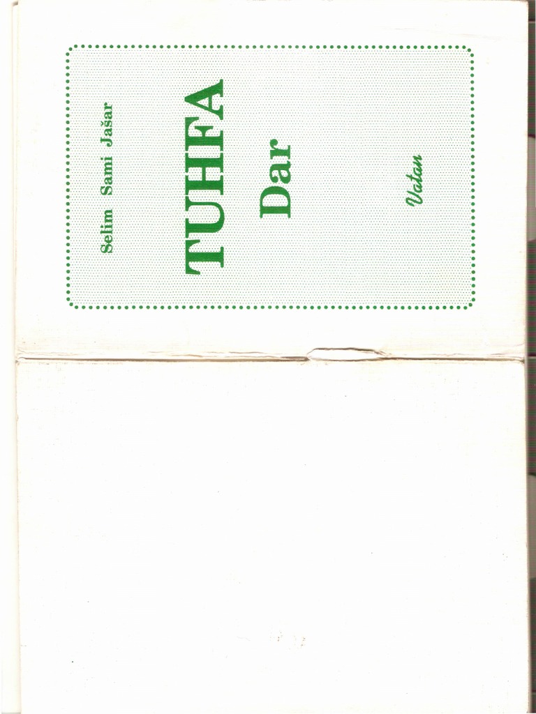 Tuhfa Selim Sami PDF | PDF