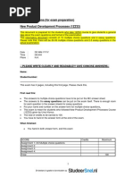 Food Taste Panel Evaluation Form 2 | PDF | Career & Growth