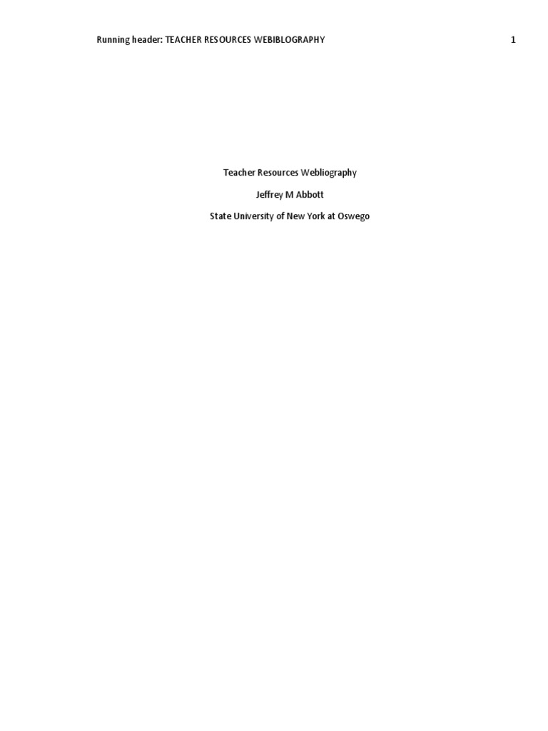 Teacher Resources Webliography | PDF | Differentiated Instruction | Web ...