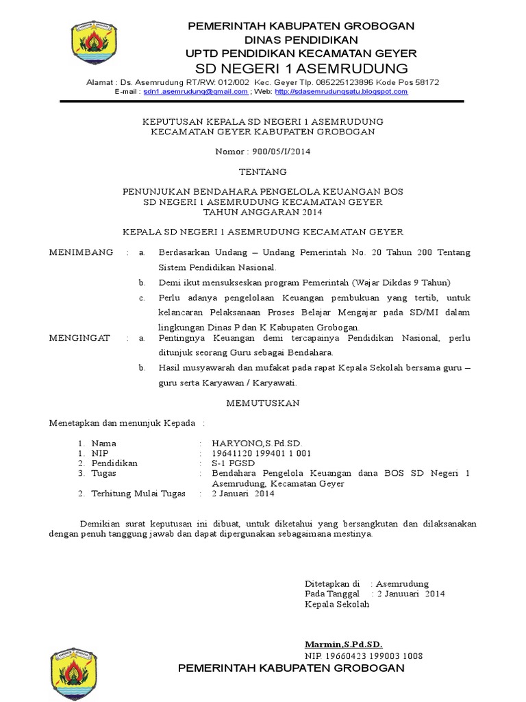 Contoh Sk Perpustakaan 2020 Contoh Sk Bendahara Bos L - vrogue.co Contoh Sk Perpustakaan 2020 Contoh Sk Bendahara Bos L - vrogue.co